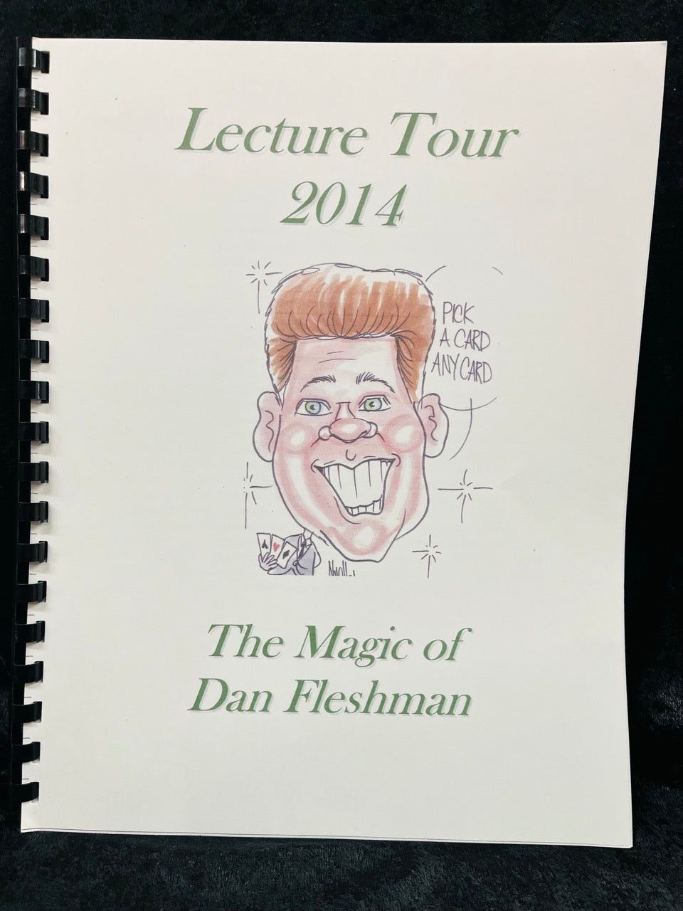 The Magic of Dan Fleshman (Lecture Tour Notes) – Don's Magic & Books