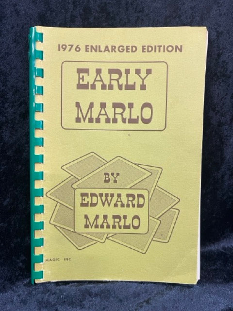 Early Marlo - Edward Marlo (GOOD copy) – Don's Magic & Books
