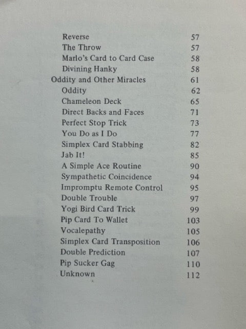 Early Marlo - Edward Marlo (GOOD copy) – Don's Magic & Books