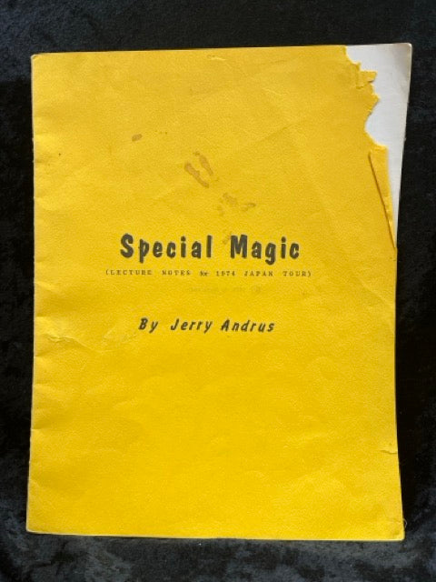 Special Magic - Jerry Andrus – Don's Magic & Books