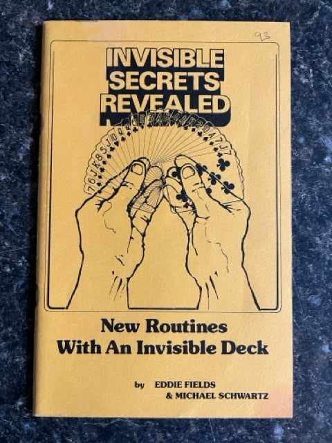 Invisible Secrets Revealed - Eddie Fields & Michael Schwartz – Don's ...