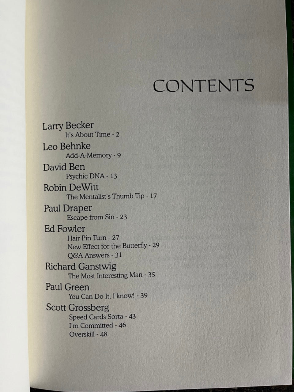 Books – Page 22 – Don's Magic & Books